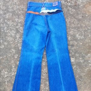 Vintage | Jeans | Vintage 7s Embroidered Sunset Jeans 24 | Poshmark